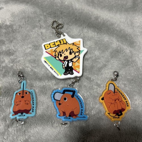 Chainsaw Man Acrylic Keychain 4P Set Shonen Jump Anime Character Goods ...
