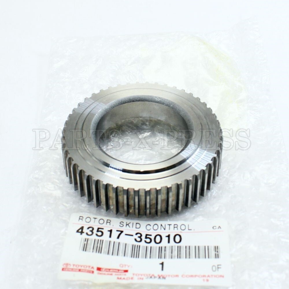 GENUINE TOYOTA REAR LEFT / RIGHT WHEEL ABS ROTOR SPEED CONTROL RING ...
