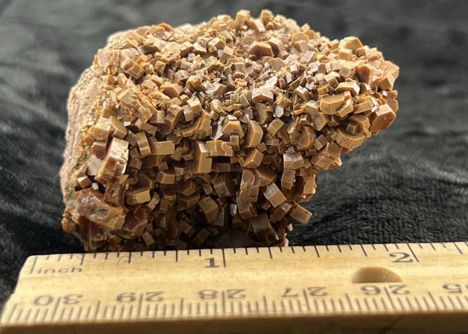 Vanadinite Mineral Specimen Red Hexagonal Crystals from Morocco 72 ...