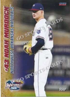 2023 Northwest Arkansas Naturals Noah Murdock RC Rookie Royals Minor ...