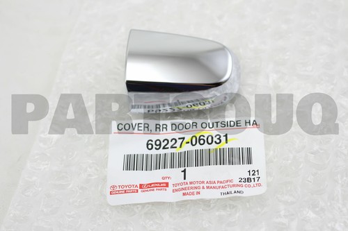 6922706031 Genuine Toyota COVER, REAR DOOR OUTSIDE HANDLE, RH/LH 69227 ...