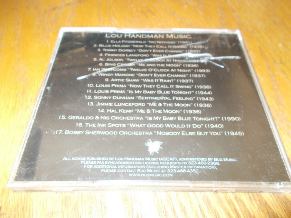 LOU HANDMAN MUSIC CD | eBay