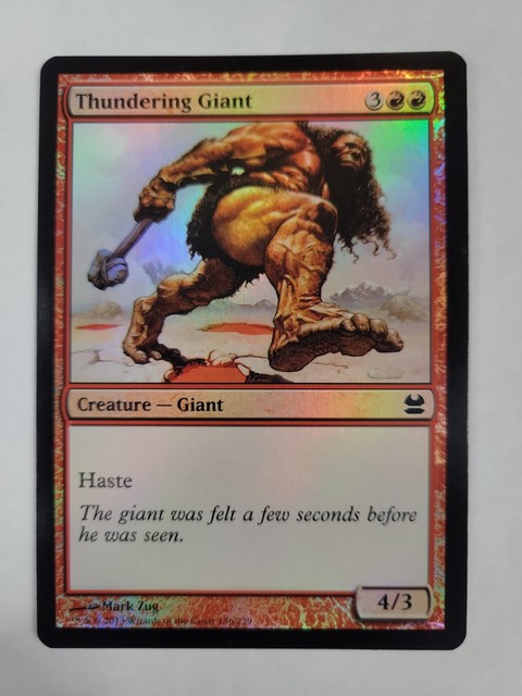 MTG Thundering Giant Modern Masters 136/229 Regular Common for sale ...