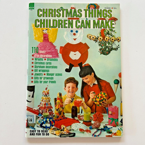 Vintage 1965 Christmas Things Children Can Make Maco Magazine Atomic ...