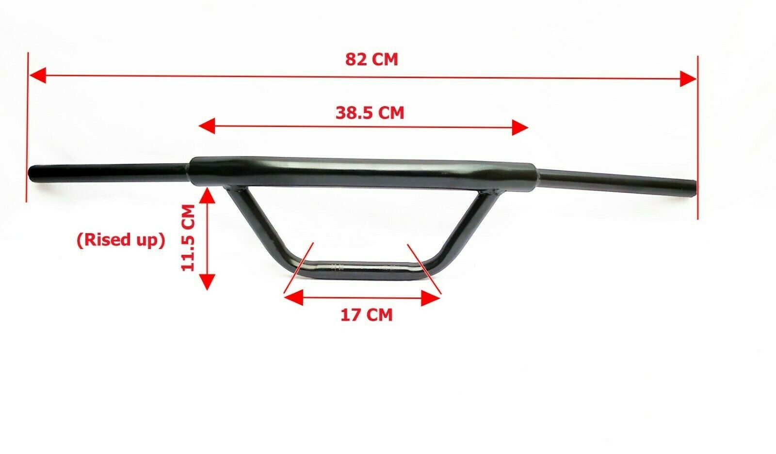 UNIVERSAL 7/8"MOTORCYCLE U BEND HANDLEBAR For HARLEY BOBBER CHOPPER ...