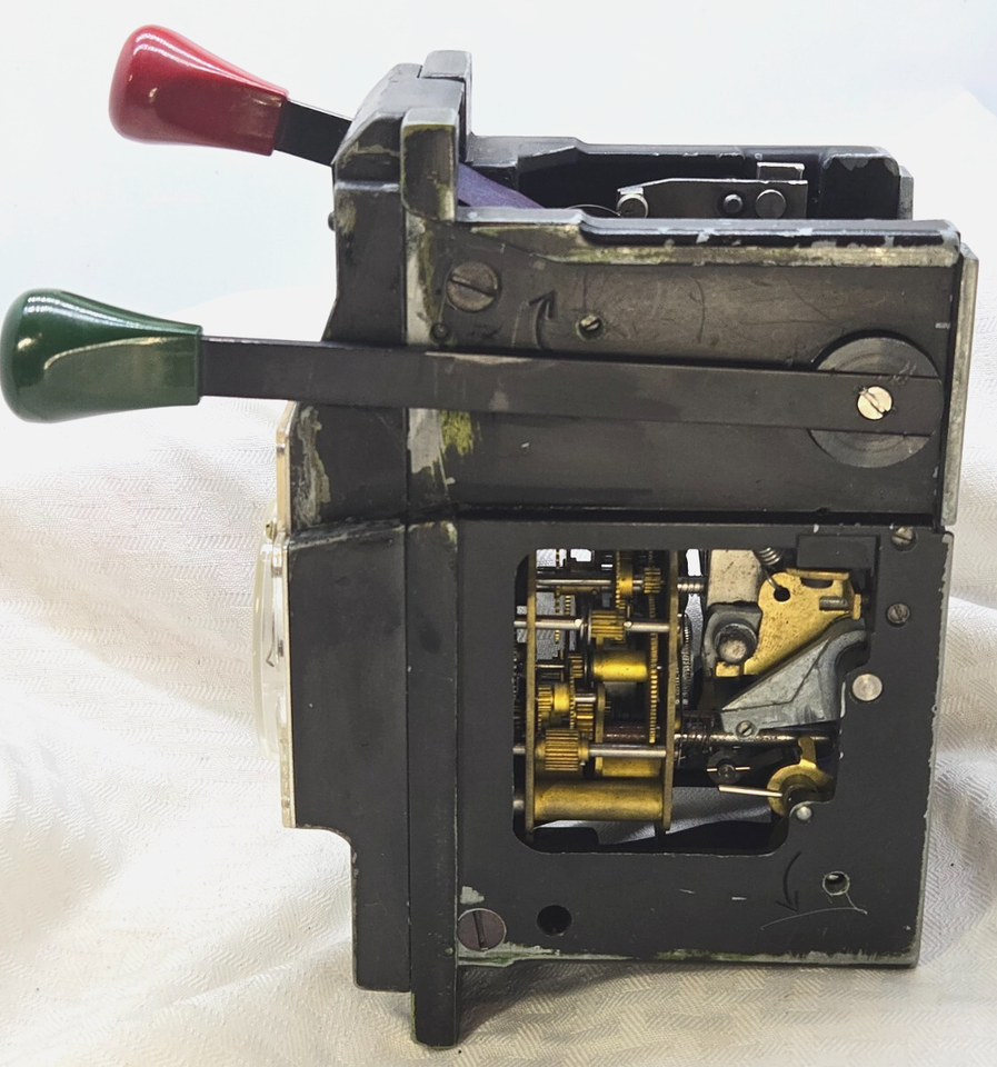 Vintage Calculagraph Long Distance Time Punch clock with ticket - Model ...