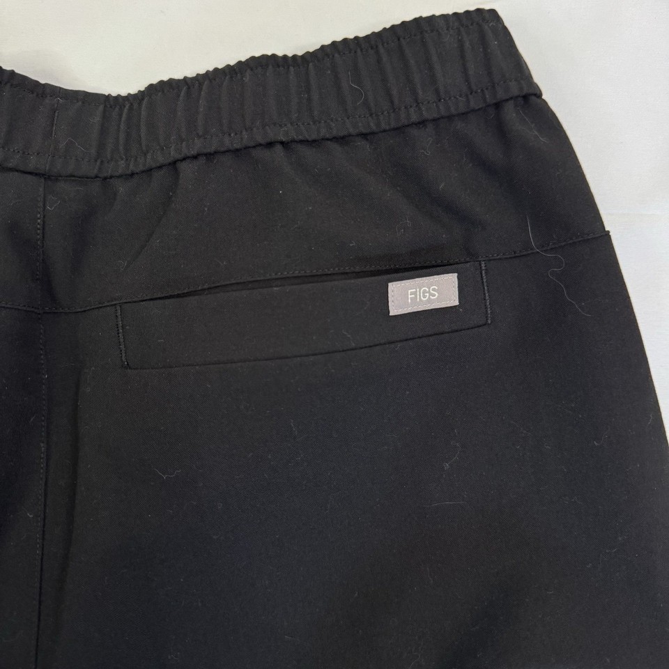 Figs Style Tansen Jogger Scrub pants Black Size Small Medical Hospital ...