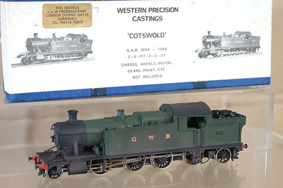 WESTERN PRECISION CASTINGS COTSWOLD KIT BUILT GW GWR 2-8-2 CLASS 72XX ...