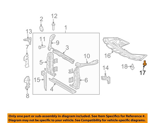 TOYOTA OEM 00-19 Avalon Fender Fender Components-Fender Liner Screw ...