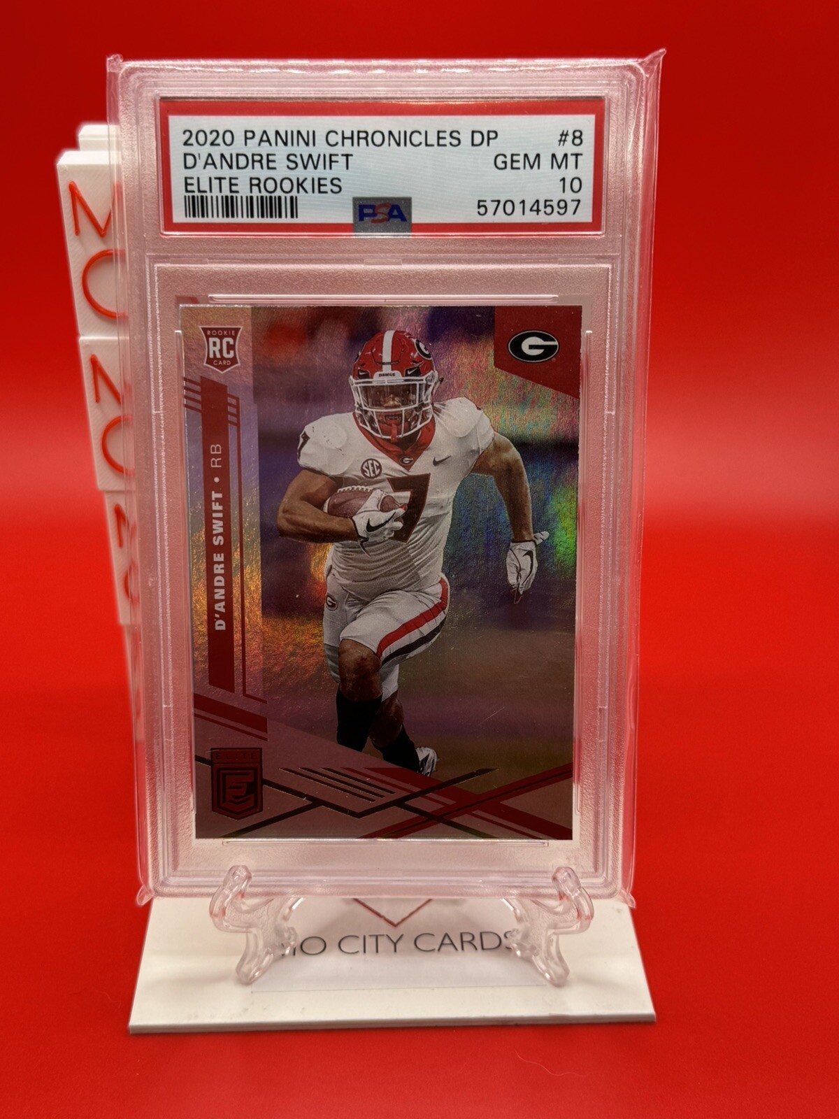 2020 Chronicles DP Silver D'Andre Swift Elite Rookies Rookie Card #8 ...