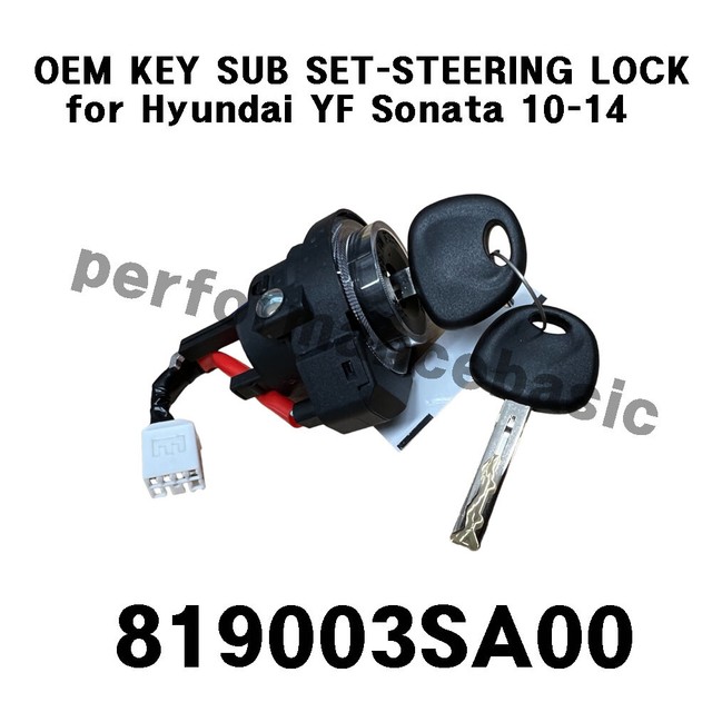 Hyundai OEM 11-14 Sonata Steering Column-ignition Cylinder 819003SA00 ...