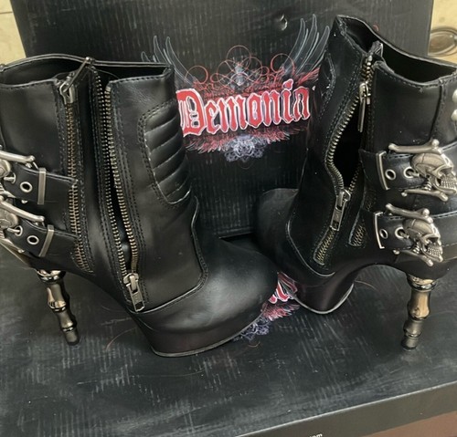 demonia boots size 7 | eBay