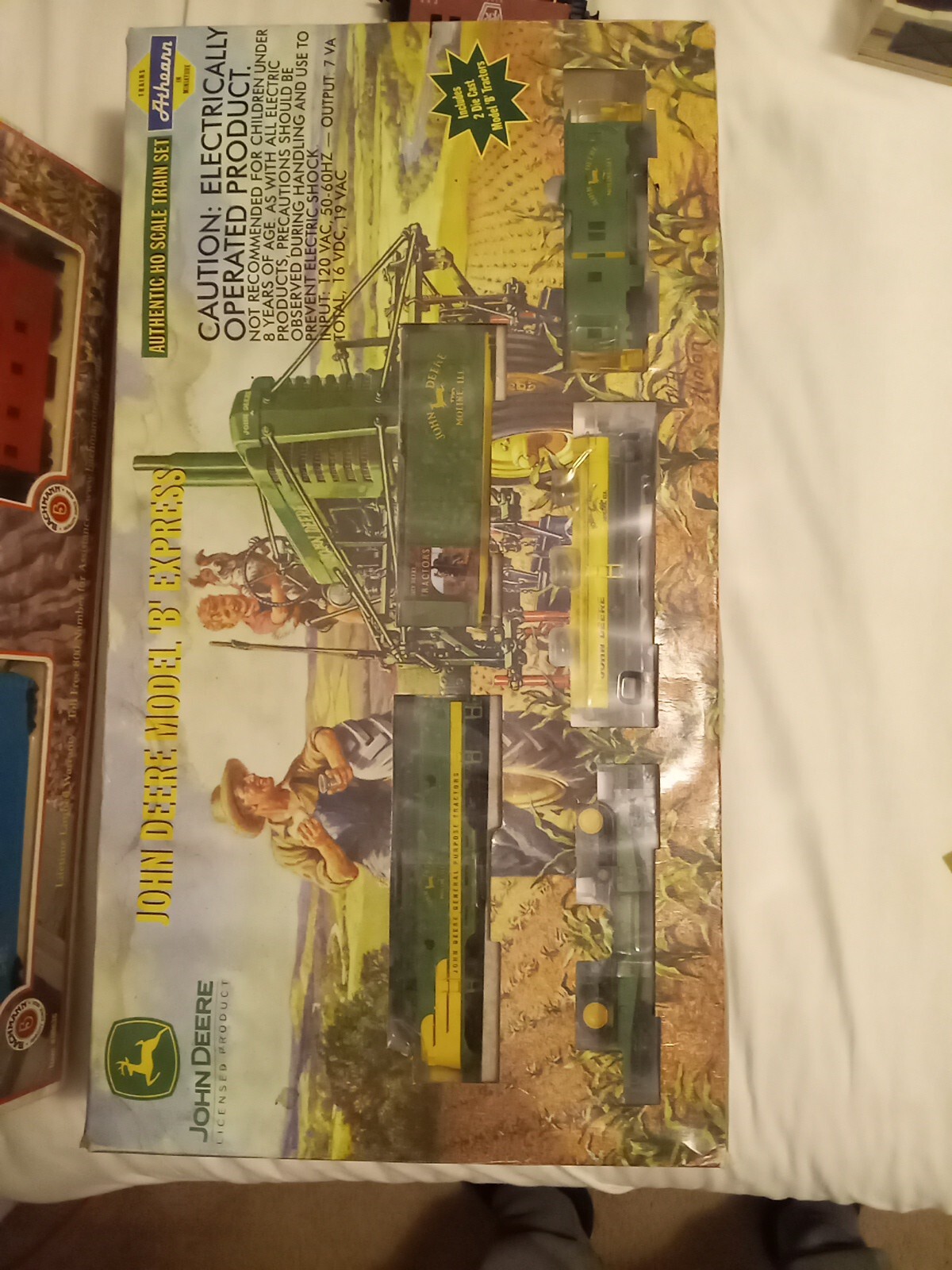 John Deere Train Set Athearn 1/87 Model B Express HO Never Been Set up ...