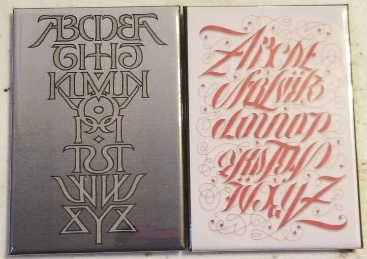 Ambigram Alphabet