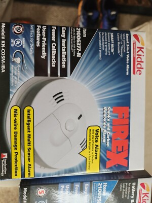 Kidde 21006377 Hardwired Combination Carbon Monoxide & Smoke Alarm ...