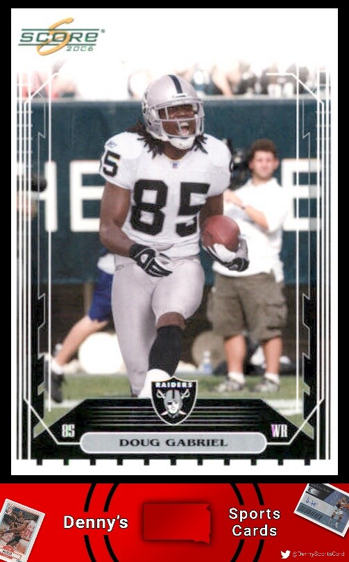 2006 Score #200 Doug Gabriel Oakland Raiders Football Card | eBay