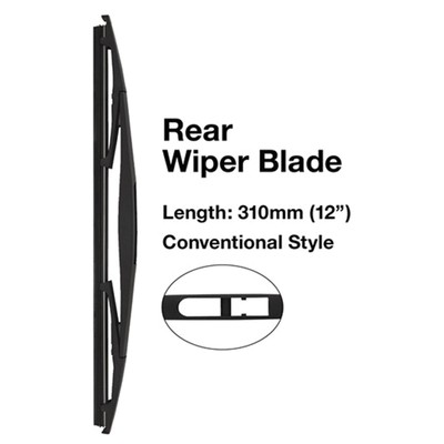 Rear Wiper Blade Assembly for Toyota Corolla ZRE152 2007~2014 Hatchback ...