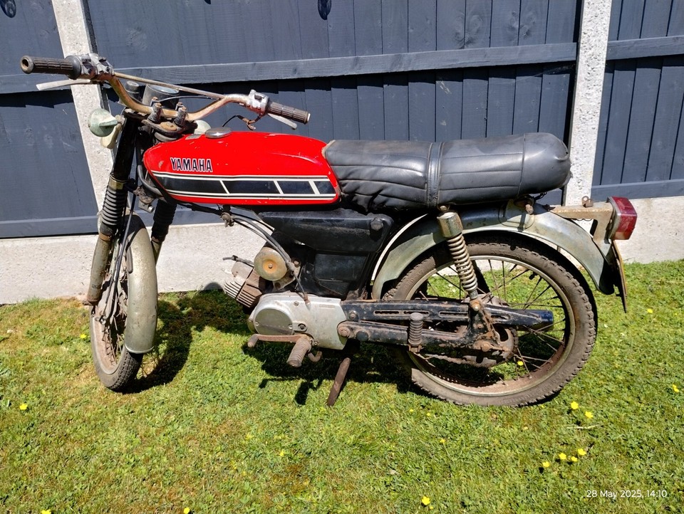 Yamaha FS1E 1981 – Project Bike – Collection Only | eBay UK