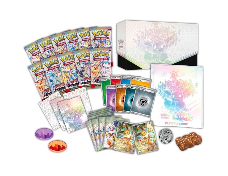 POKEMON CENTER Prismatic Evolutions Elite Trainer Box PC ETB | eBay