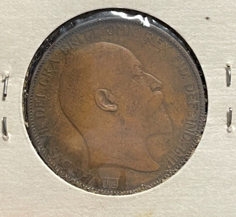 1902 Great Britain 1 One Penny bg | eBay