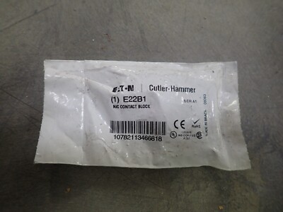 Cutler Hammer E22B1 Ser A1 Contact Block | eBay