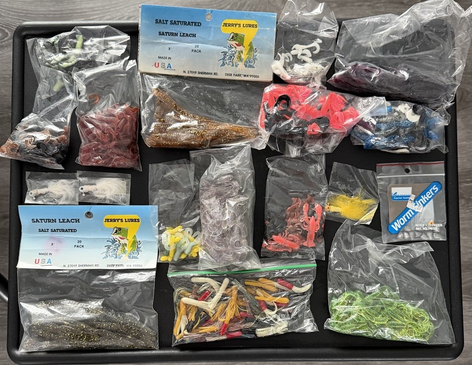 Flambeau Strike Force Tackle Box Lot With Approx. 500 Lures, Hooks Bass ...