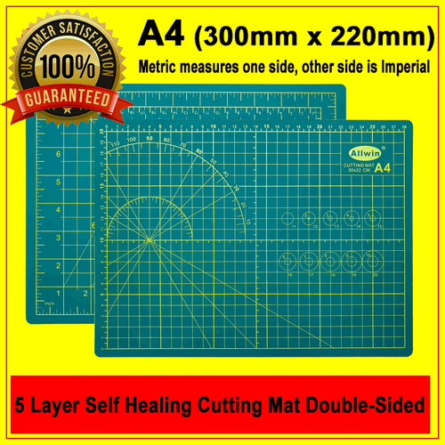 Discounted! A4 Self Healing DIY Cutting Mat (5 Layers Thick Large (30x ...
