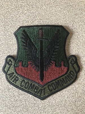 USAF Air Force Air Combat Command ACC Uniform Insignia Badge Patch (K4 ...