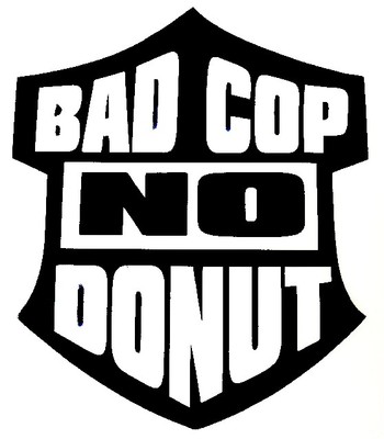 Bad Cop No Donut Decal - Window sticker Car/RV/Hunting/Outdoor Vinyl ...