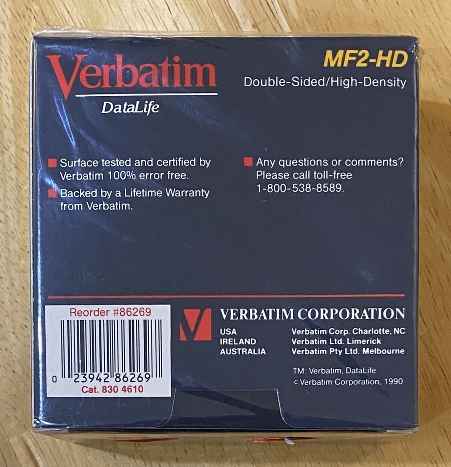 Verbatim DataLife MF2-HD [ Unopened 10 pack ] ***** [ Free 48 State Shipping ] | eBay