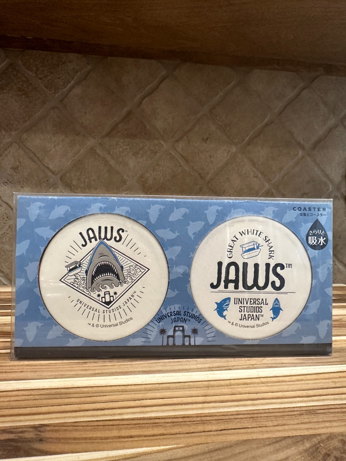 Jaws Set of 2 Coasters Universal Studios Japan exclusive vintage Jaws ...