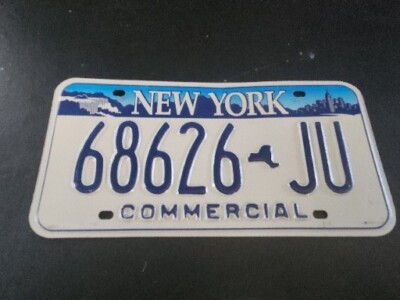 2003 New York Commercial License Plate | eBay