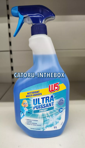 W5 - Spray nettoyant multi usages ultra puissant senteur fresh fraiche ...