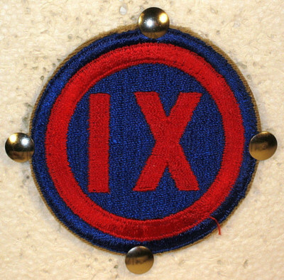 US Army IX Corps Full Color Patch Badge Insignia Obsolete | eBay