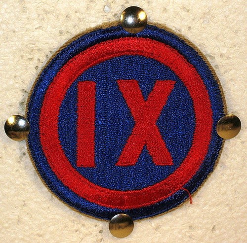 US Army IX Corps Full Color Patch Badge Insignia Obsolete | eBay