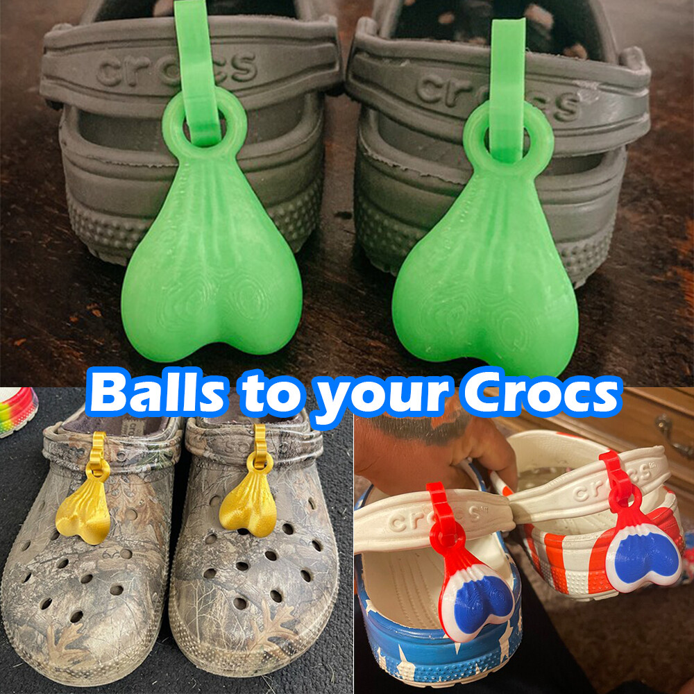 🔥Crocticles, add some Balls to your Crocs! 17 Different colors of Croc ...