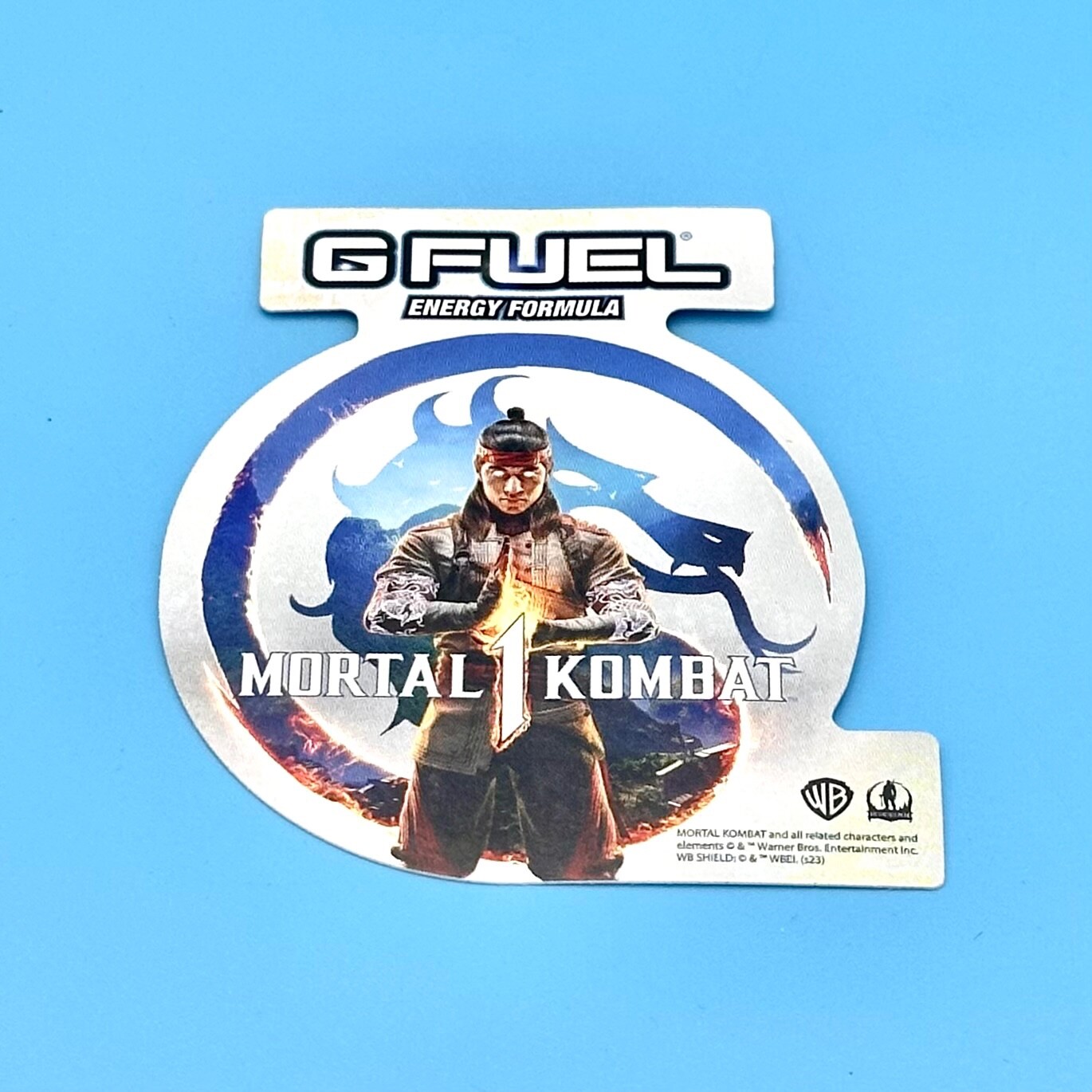 G Fuel Mortal Kombat 1 Liu Kang Collector's Sticker Decal (3" Tall ...
