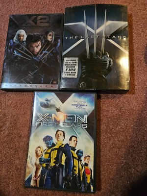 X-Men DVDs: X-Men 1st Class, X2-United, X-The Last Stand | eBay