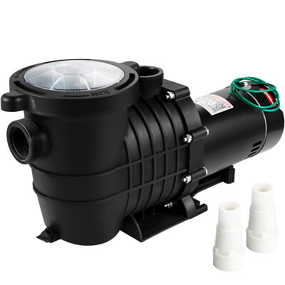 Swimming Pool Pump 1HP Pool Pump 110/220V 5544GPH In/Above Ground ...