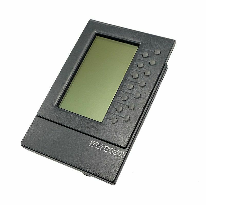 Lot of (5) Cisco 7914 IP Phone Expansion Module (CP-7914=) (Refurbished ...