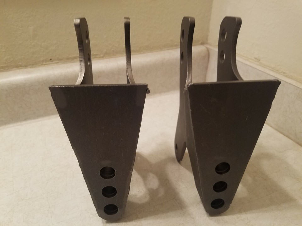 WELD ON PARALLEL 4 LINK SUSPENSION REAR AXLE BRACKETS COIL OVER MOUNTS ...
