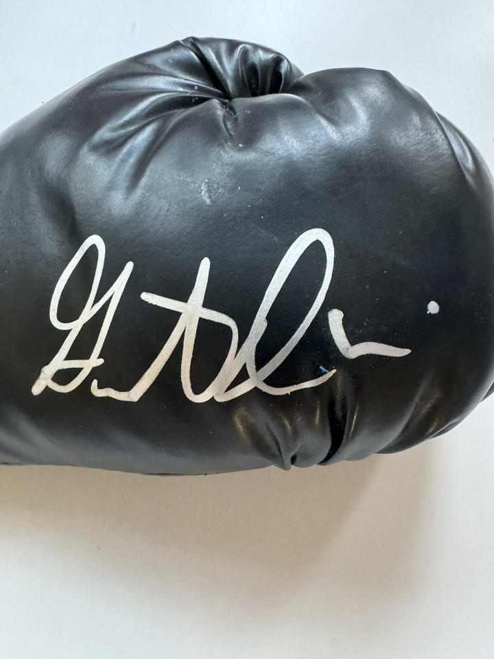 Gervonta Tank Davis signed Boxing Glove Beckett | eBay