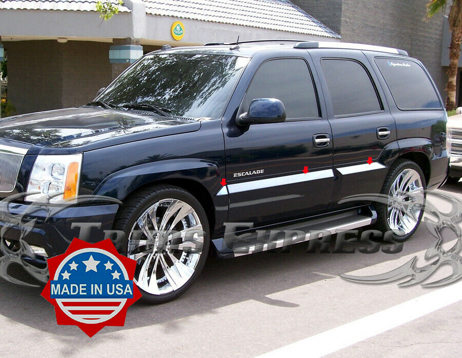 2001-2006 Cadillac Escalade SUV STD Cladding Accent Body Side Molding ...