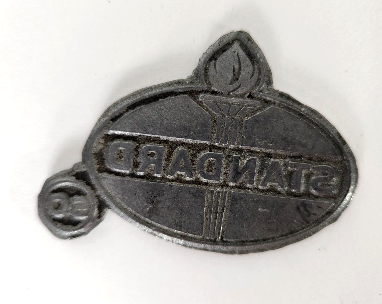 Standard Oil Logo Print Plate 2.25X1.5 Vintage Metal Stamp | eBay