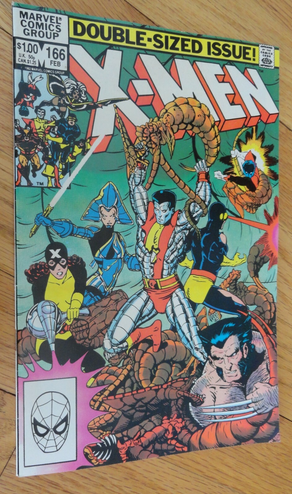 UNCANNY X-MEN #166 PAUL SMITH 9.2/9.4 WHITE DOUBLE SIZE | eBay