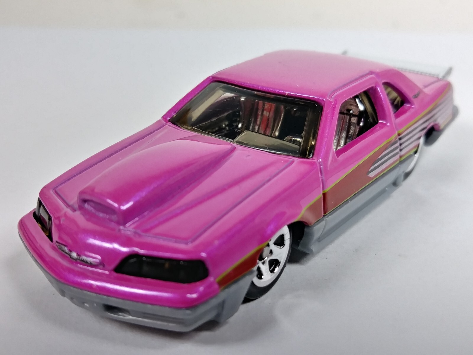 1988 Ford T-Bird Hot Wheels 2022 Drag Strip #246 Hot Pink 5SP Rims 1:64 ...