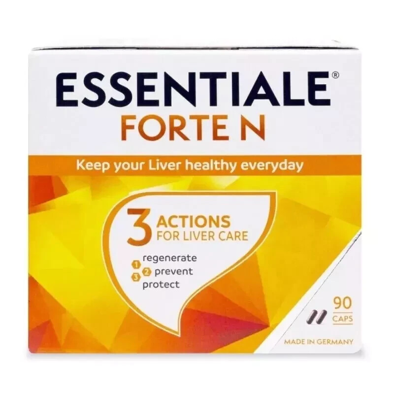 Essentiale Forte N Liver Detox & Liver Tonic Supplement 90s- SHIP FROM ...