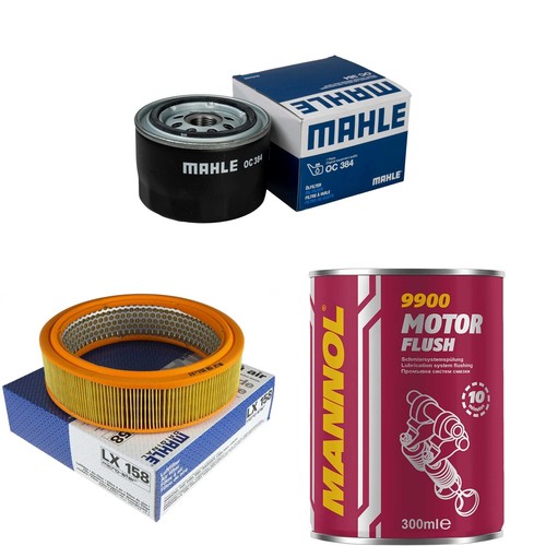 MAHLE / KNECHT Inspektionspaket Filter Set SCT Motor Flush Motorspülung ...