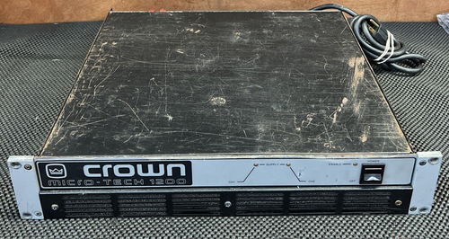 Crown Micro-Tech 1200 Power Amplifier c-4 | eBay