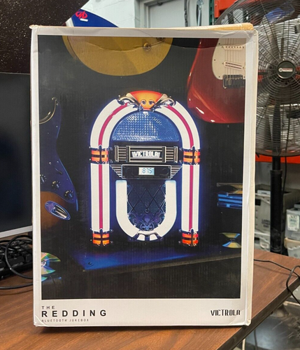 Victrola Nostalgic Wood Countertop Jukebox w Bluetooth - Multicolor | eBay